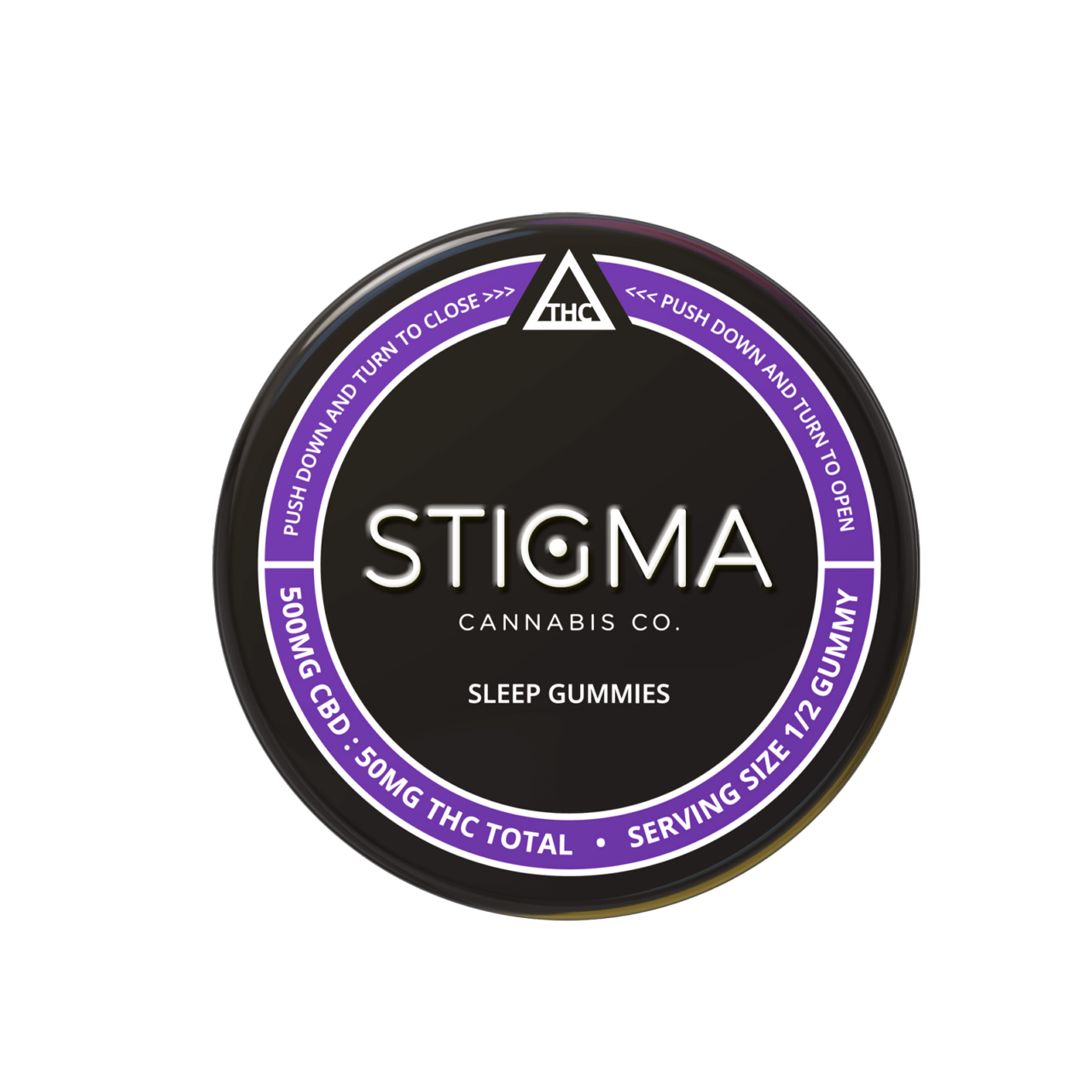 Minnesota THC : CBD Sleep Gummies by Stigma Cannabis Co.
